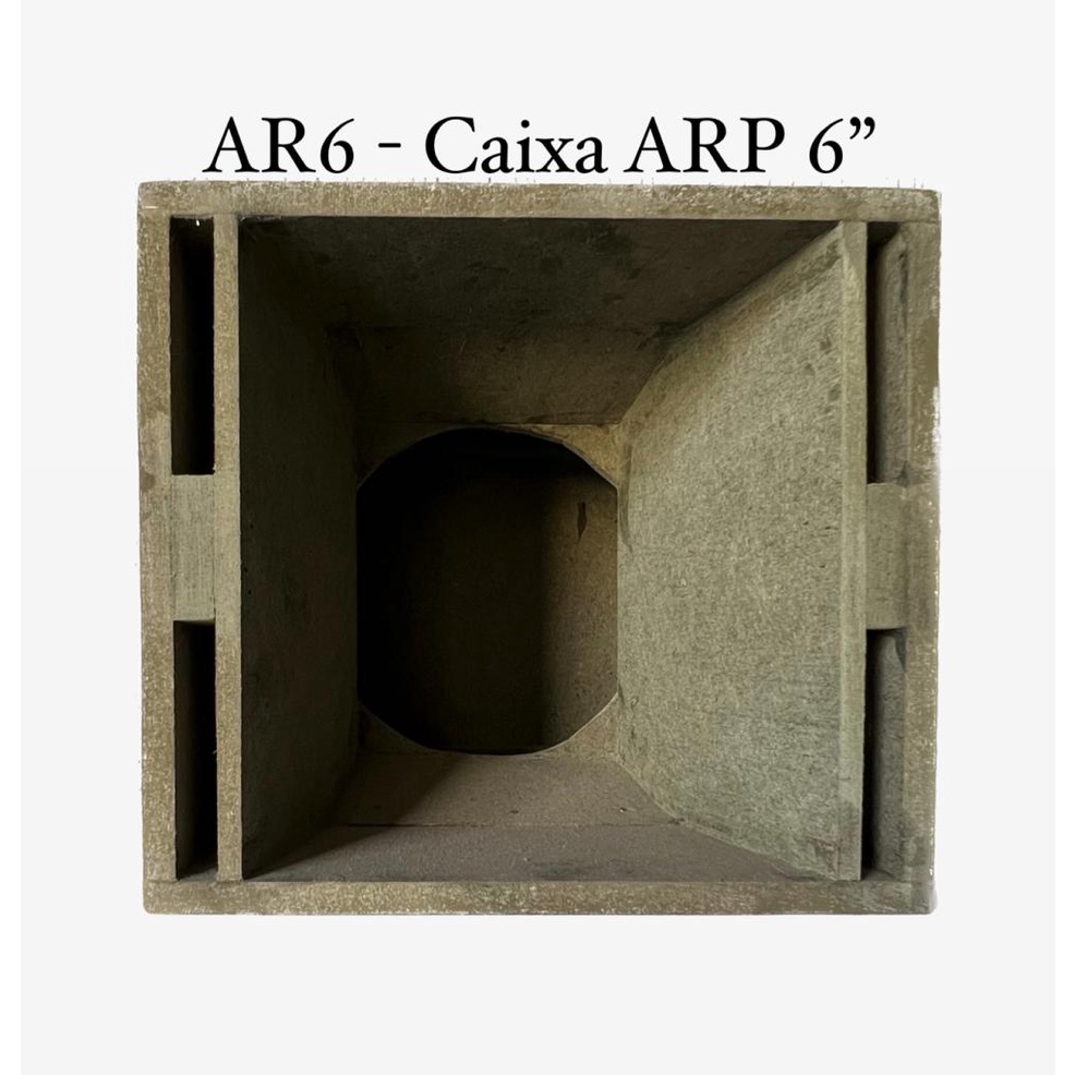 Caixa ARP 6'' AR6 Evo Mdf Naval 9mm | Shopee Brasil