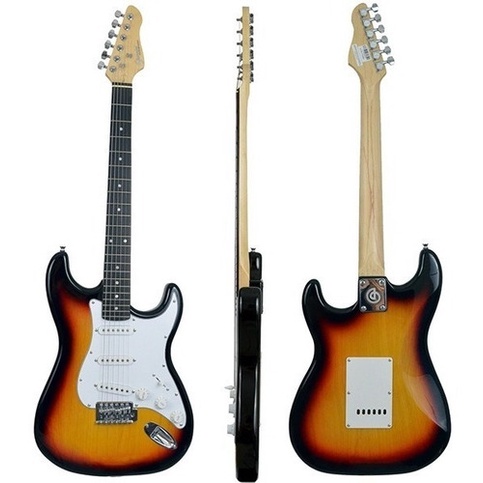 Guitarra Strato Giannini 3 Singles, Escudo Wh G1003TSWH (GGX-1S 3TS/WH ...