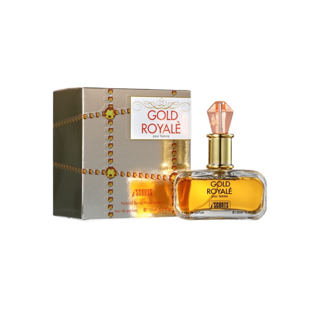 Perfume Importado Gold Royale I-Scents Feminino Eau de Parfum 100ml ...