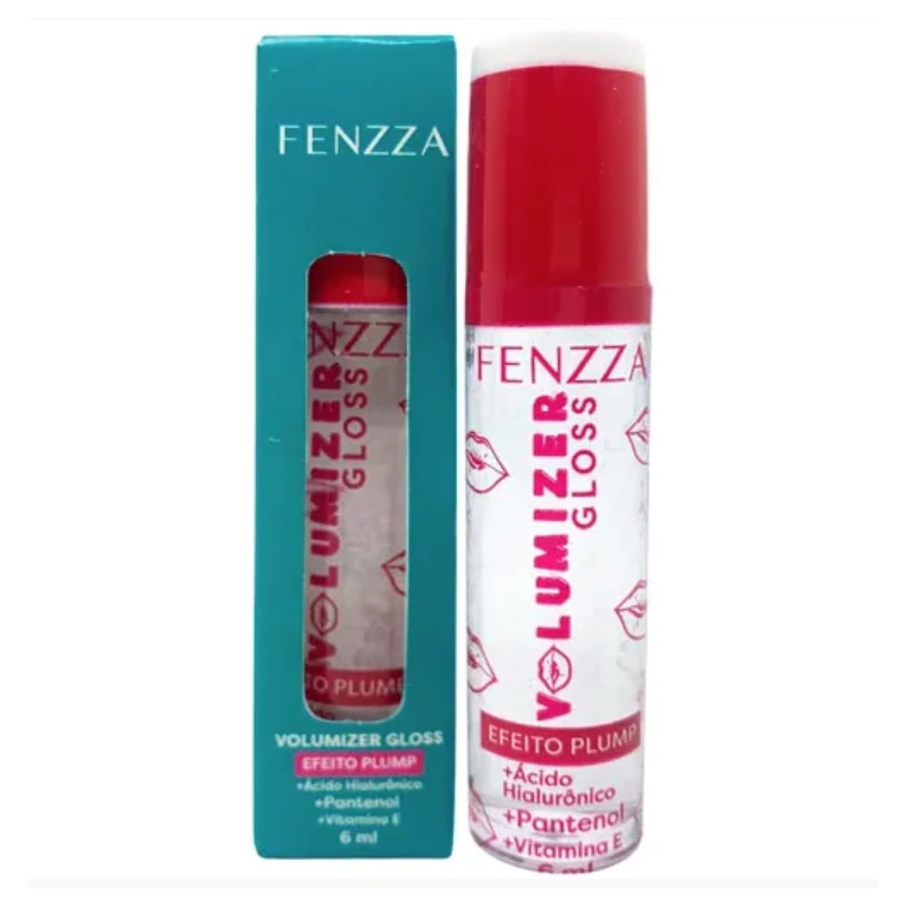 Gloss Labial Efeito Plump Volumizer Fenzza | Shopee Brasil
