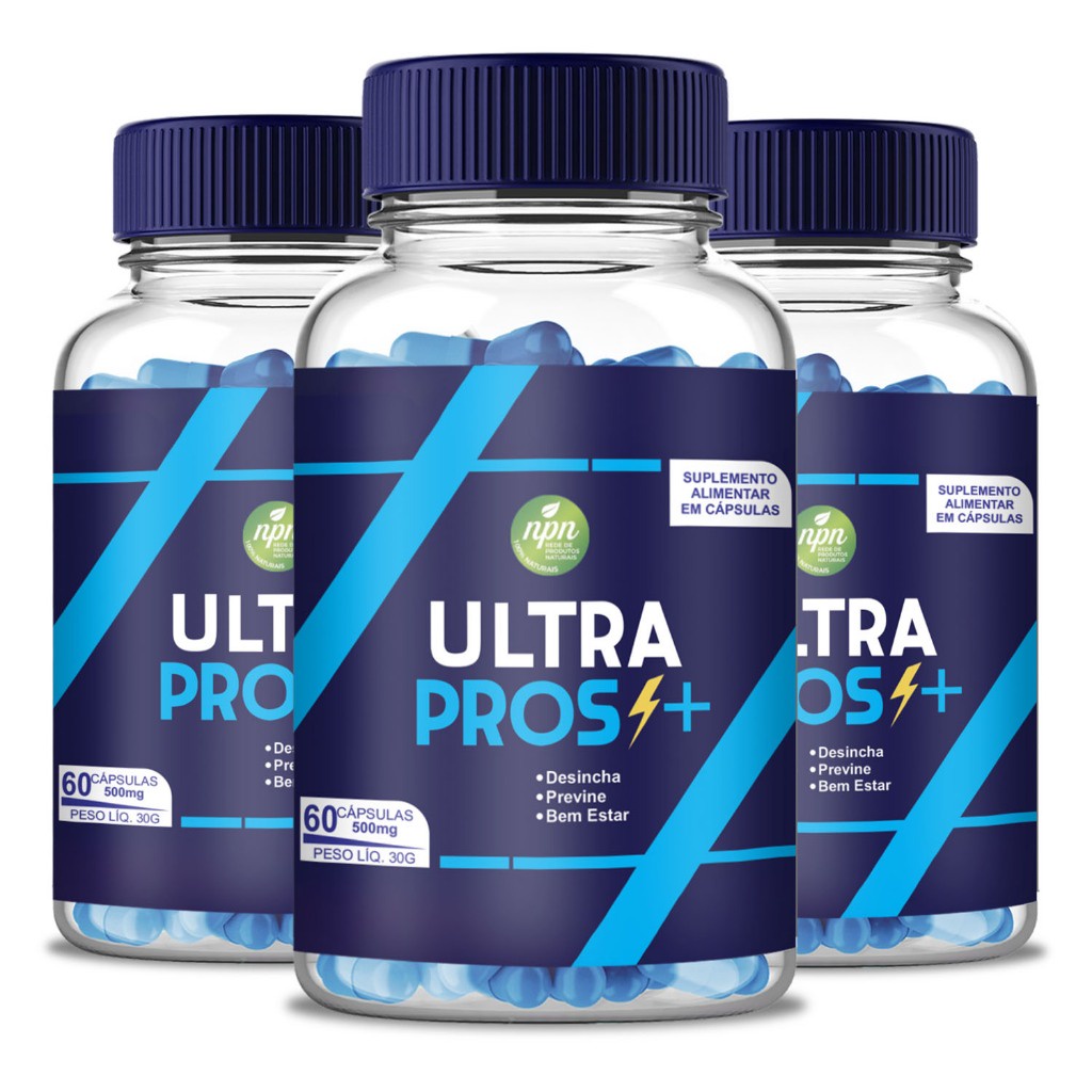 Kit 3 Potes Prosta Mix 3+ Ultra Concentrado - Diminui o inchaço - Reduz ...