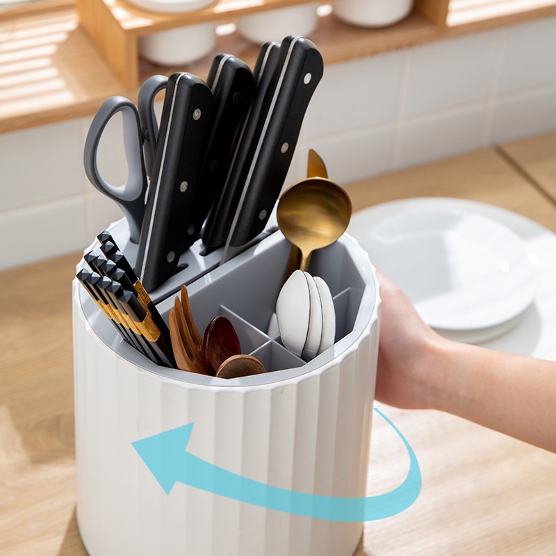 Organizador Porta Utensílios De Cozinha Giratório Organizador de ...