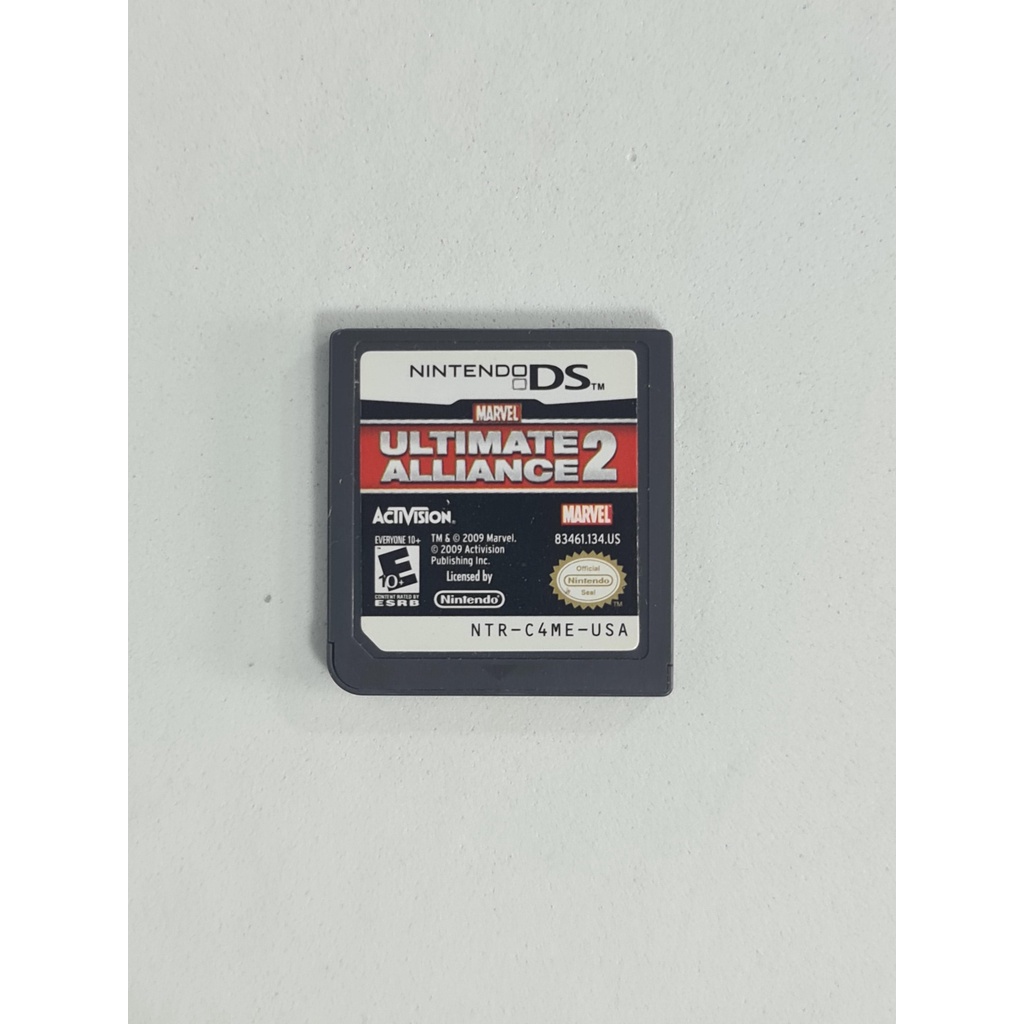 Jogo Marvel Ultimate Alliance 2 Loose original Nintendo DS Shopee Brasil
