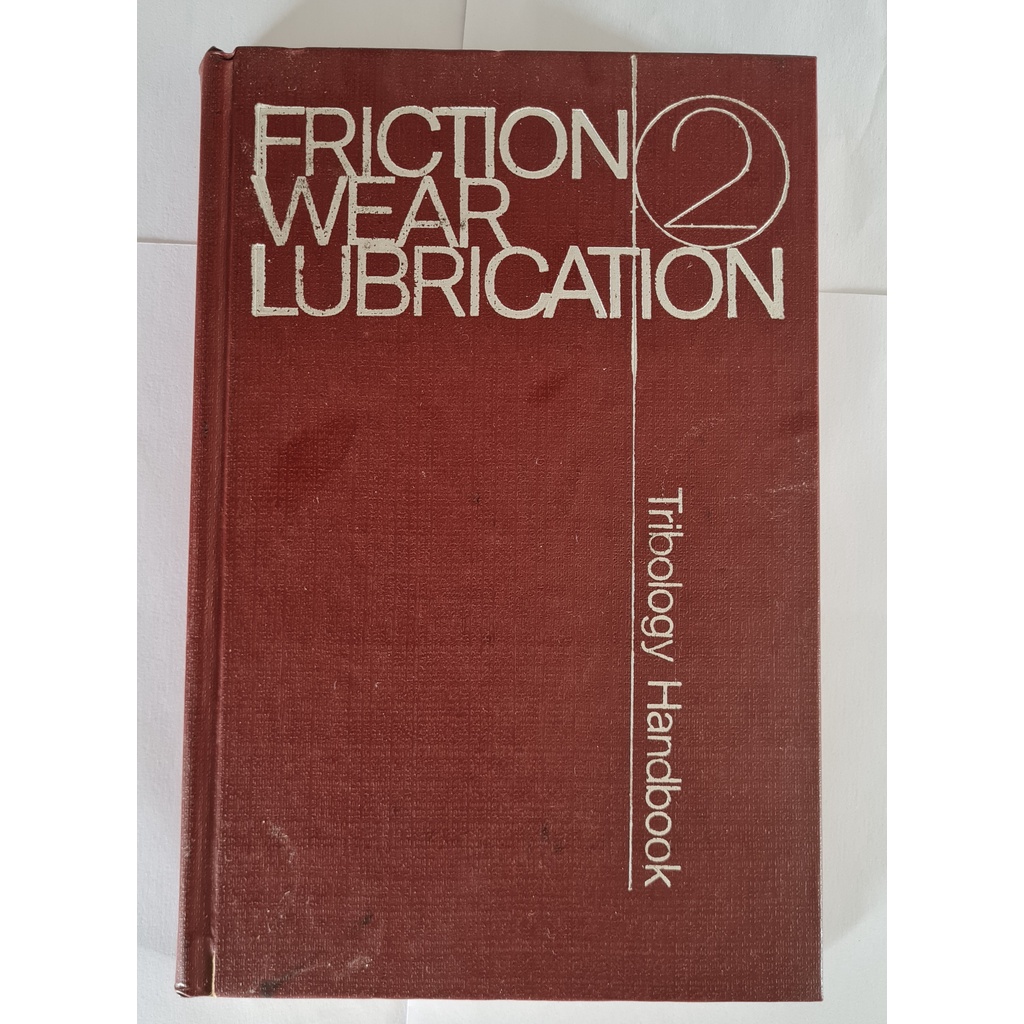 LIVRO, FRICTION WEAR LUBRICATION VOL 2, TRIBOLOGY HANDBOOK,PROF. I.V ...