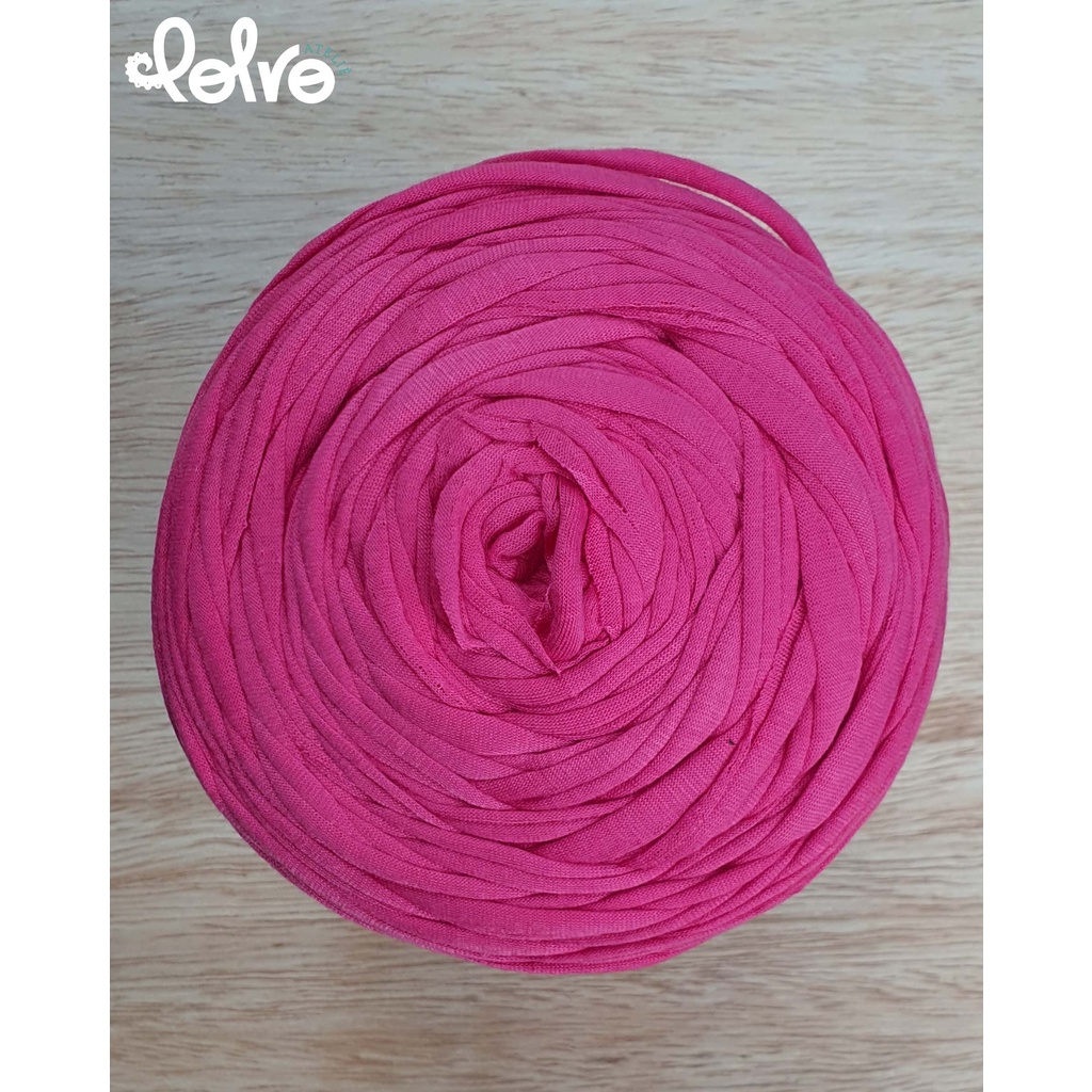 Fio de Malha Residual Lelê Crochê - Rosa Chiclete | Shopee Brasil