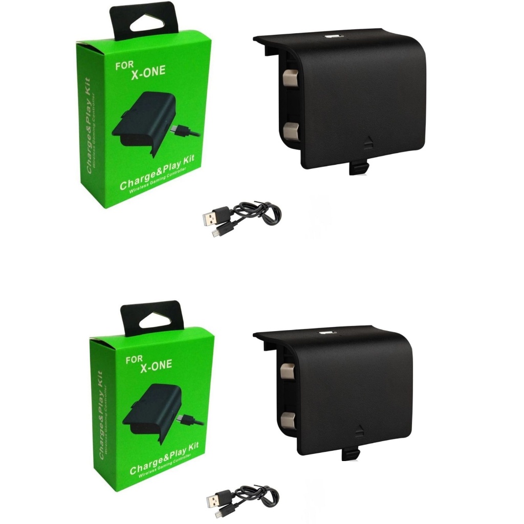Kit 2 Baterias Recarregável Compativel C/ Controle Xbox One | Shopee Brasil