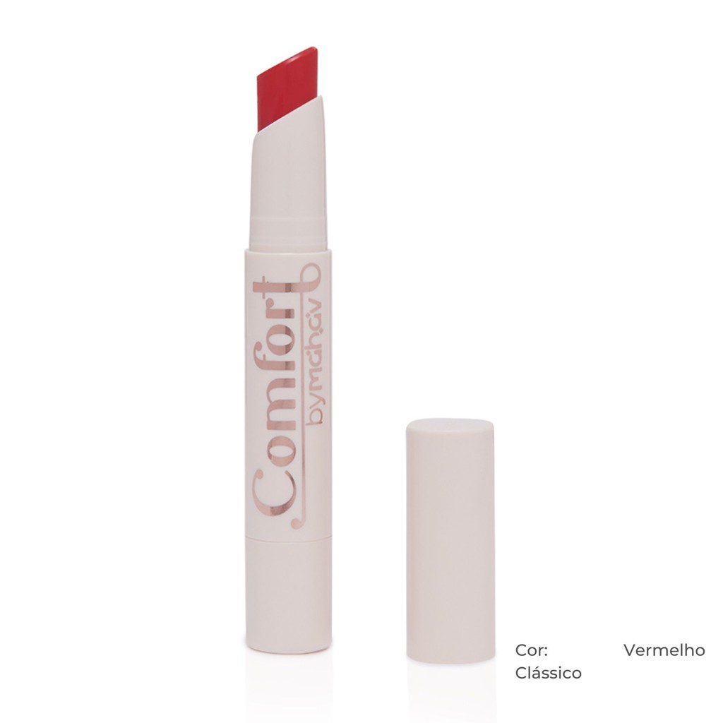 Batom Stick Comfort | Mahav | Cor Intensa, Hidratação e Conforto para o ...