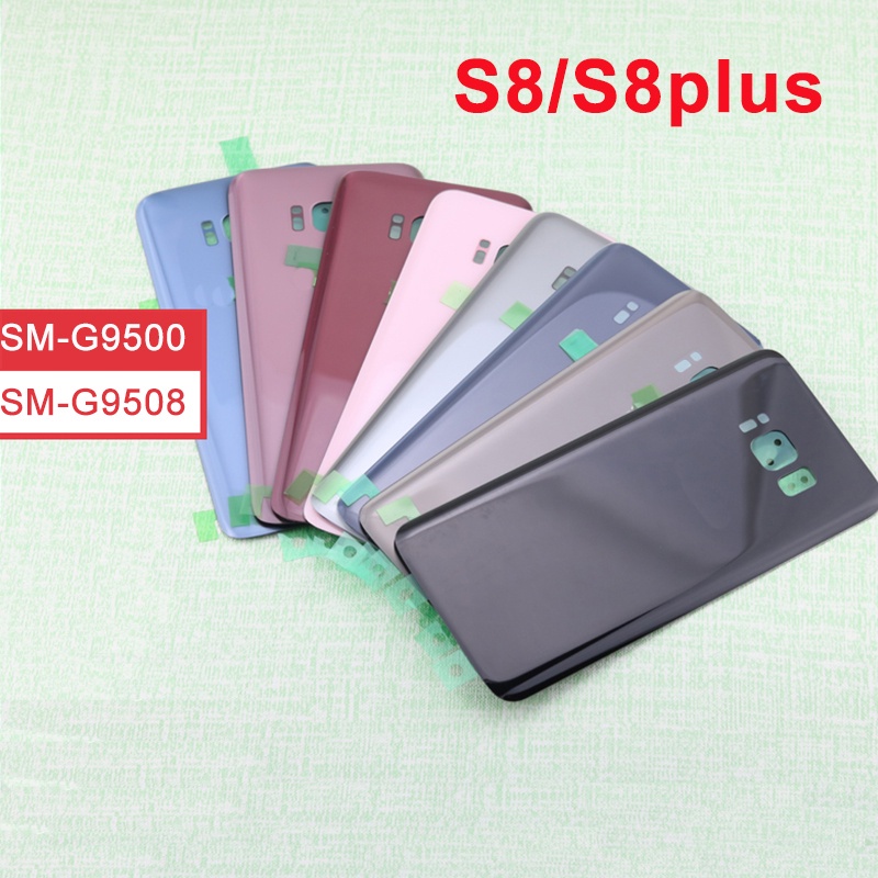 Tampa Traseira S8&S8 Plus Compativel SM-G950FD SM-G955F Da Tampa Traseira Da Bateria | Shopee Brasil