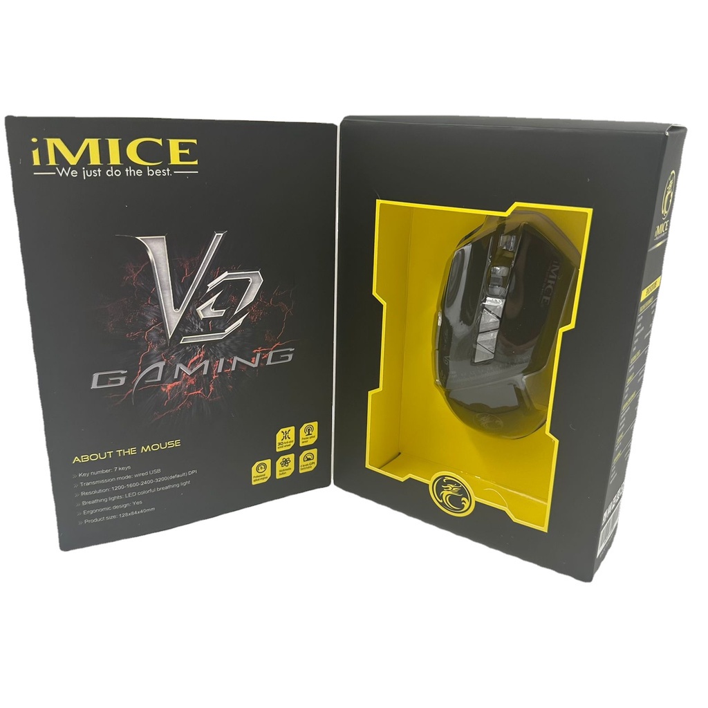Mouse Gamer iMICE Original - Material De Alto Qualidade Varios Modelos ...