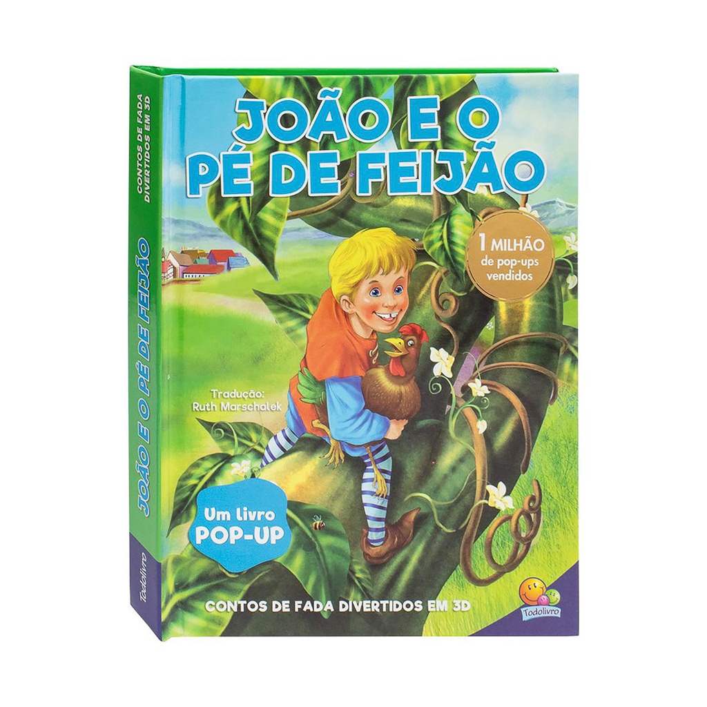 Contos de Fada Divertidos em 3D - João e O Pé de Feijão - Todolivro ...