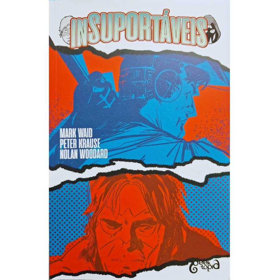 Livro Físico HQ Quadrinhos Insuportáveis Mark Waid Peter Krause Nolan ...