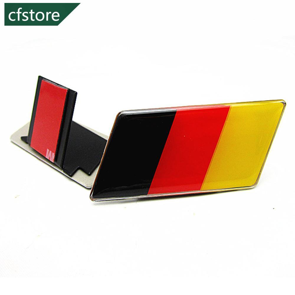 German Flag Car Front Grille Emblem Badge for Volkswagen Scirocco GOLF ...