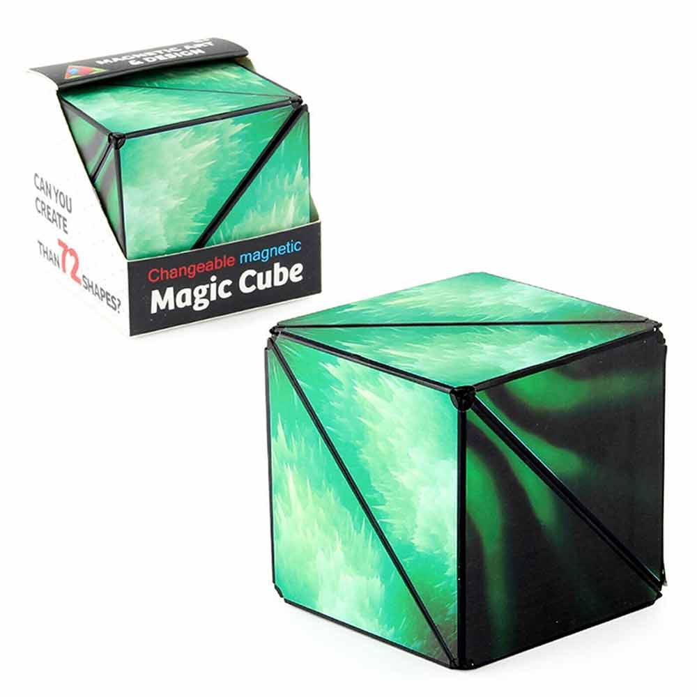 Fidget Spinners Cubes3D Magnetic Variable Rubik's Cube Manual Flipping ...