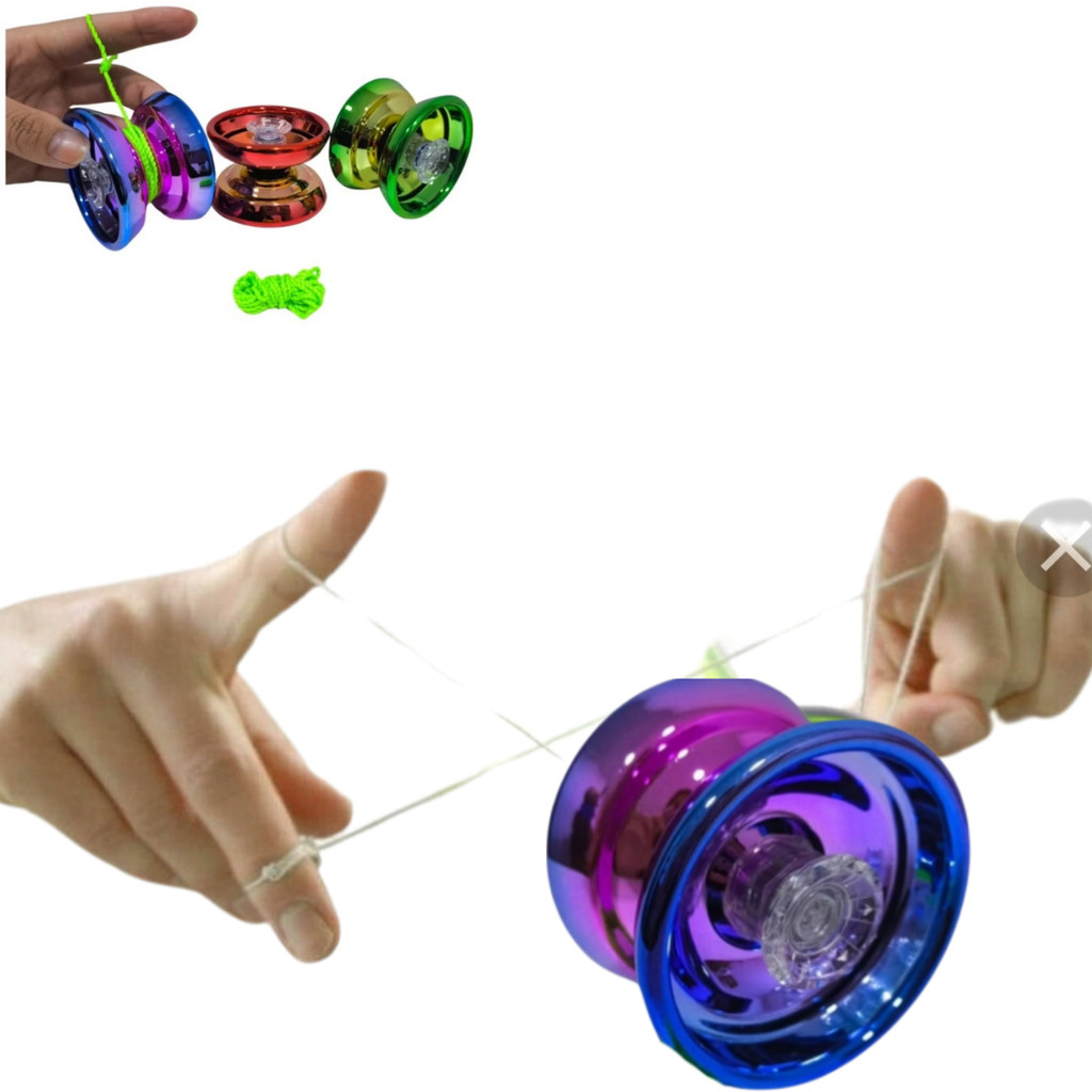 yoyo profissional de metal ioio com rolamento - Yoyo de metal c/ corda ...