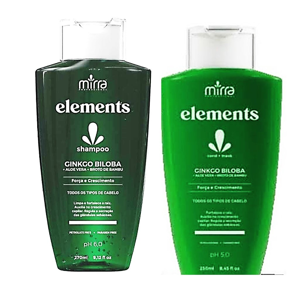 Kit Shampoo + Condicionador Ginkgo Biloba Força +Crescimento | Shopee ...