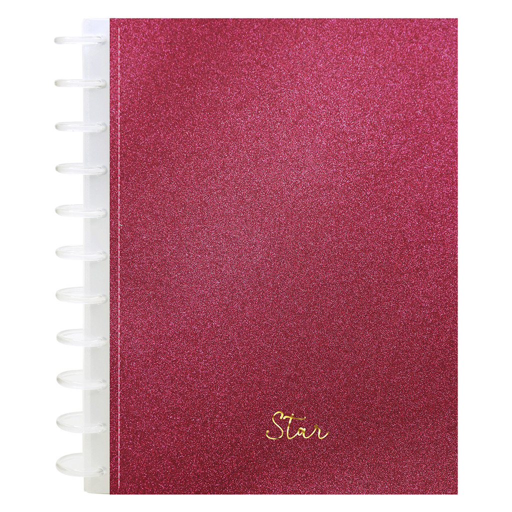 Caderno Personalizado Kit Disc Star Vermelho - Organize e Expresse sua ...