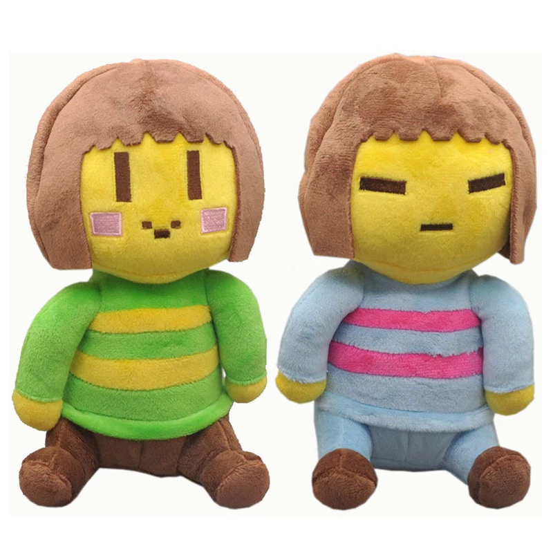 Brinquedos De Pelúcia Undertale 22cm Kawaii Chara & Frisk Plush Boneca ...