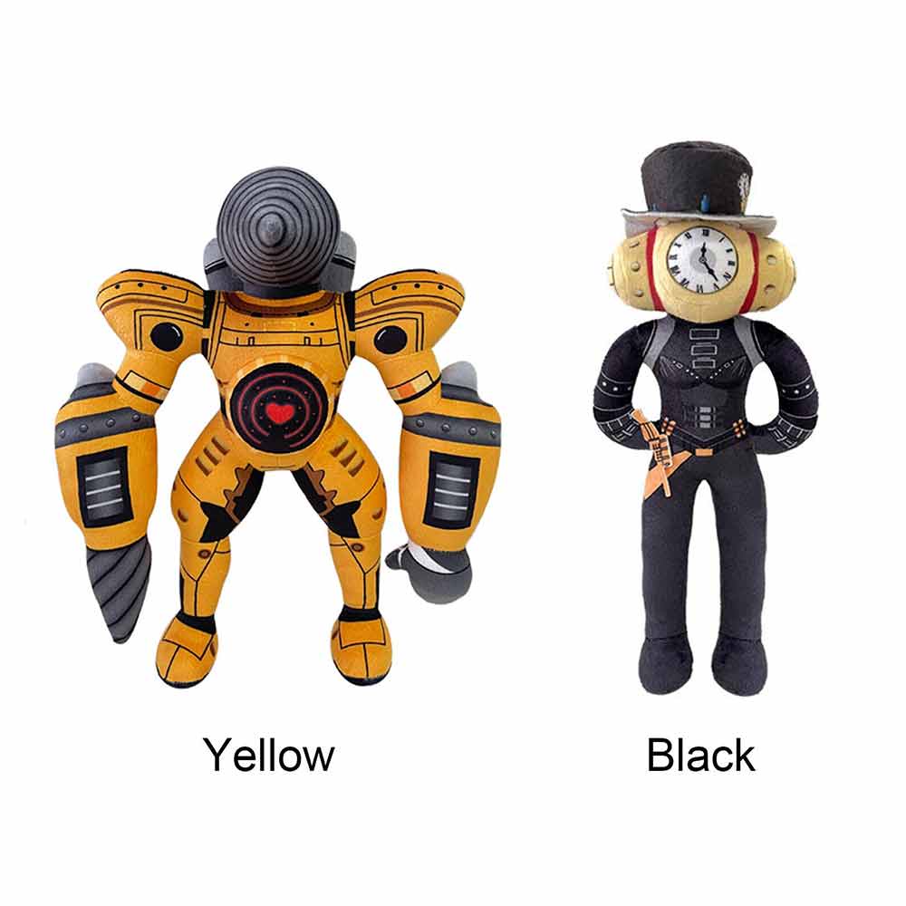 Skibidi Toilet Plush Toy Stuffed Dolls,Titan Clockman Plushie Toys ...
