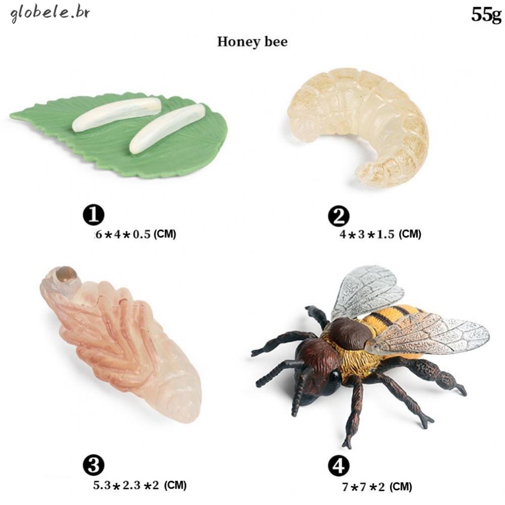 Gobe-Insect Models Bee/wasp Model PVC Toy Realistic Teaching Material ...