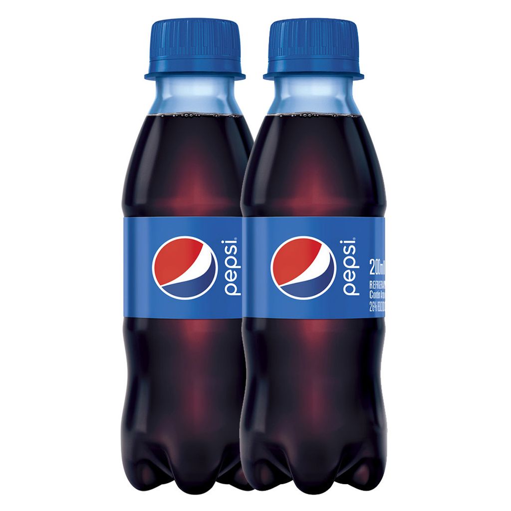 Refrigerante Pepsi 200ml | Kit com duas unidades | Shopee Brasil