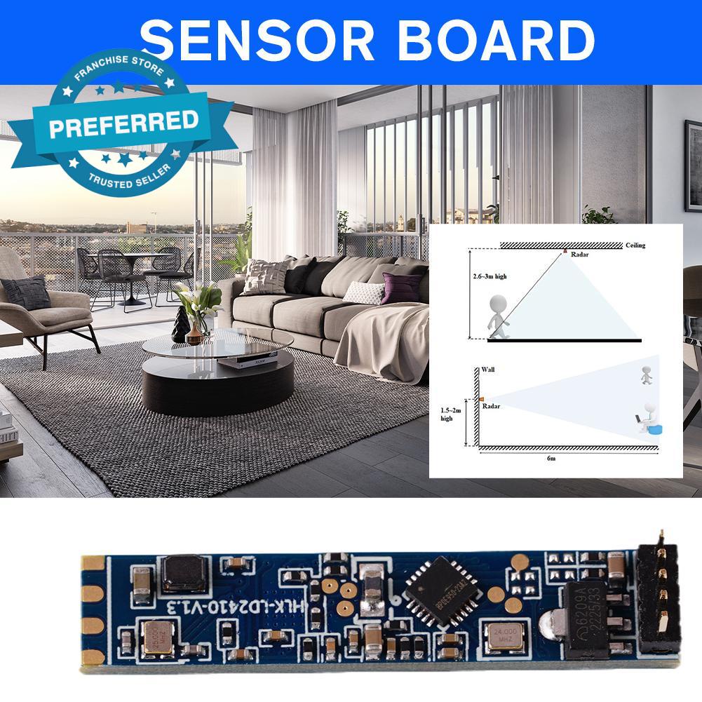 DC5-12V 24G Sensor De Movimento De Radar Indutivo De Presência Humana ...