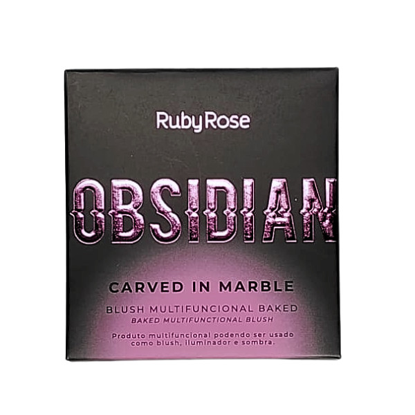 RUBY ROSE OBSIDIAN BLUSH MULTIFUNCIONAL COR ALLEGORY OF HONO | Shopee Brasil