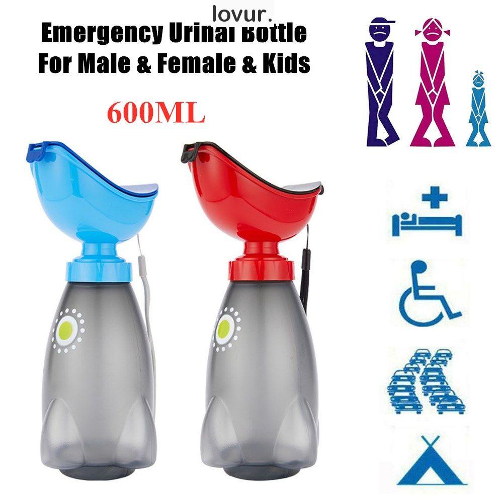 LOVUR 600ML Garrafa De Urinol Portátil Auxiliar Sanitário Incontinência ...