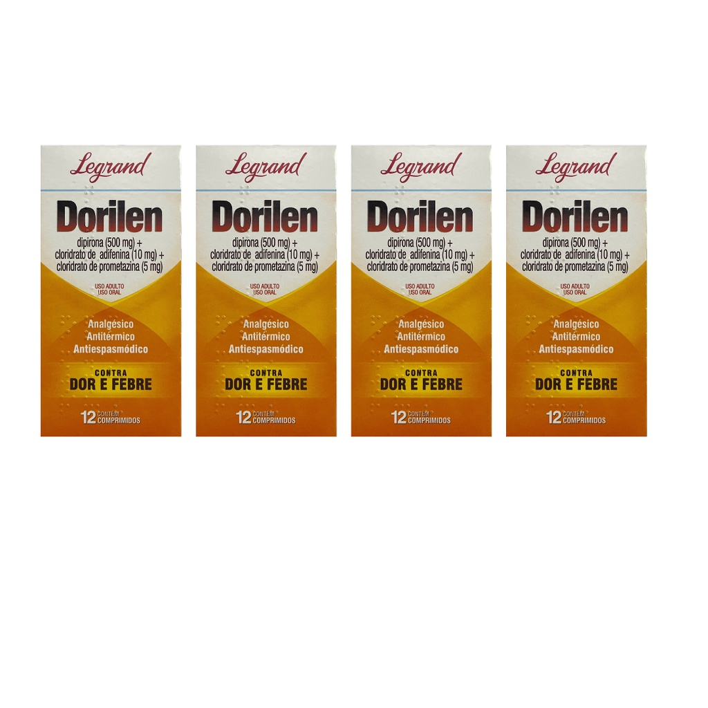 Kit 4 Frascos Dorilen Gotas 15mL | Shopee Brasil