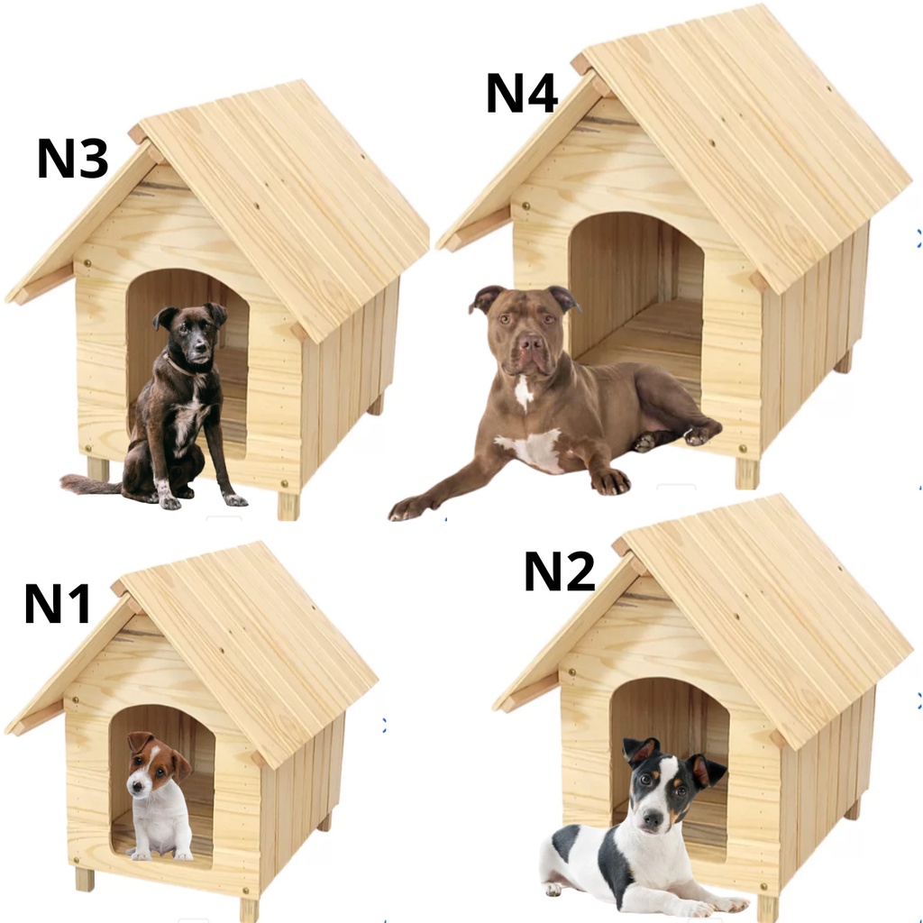 Casinha de Cachorro n1, n2, n3 e n4 | Shopee Brasil
