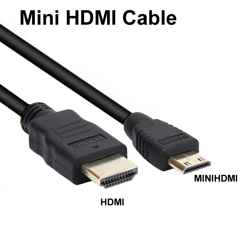 Cabo Mini HDMI Para 1080p Revestido A Ouro Câmera Portátil Placa ...