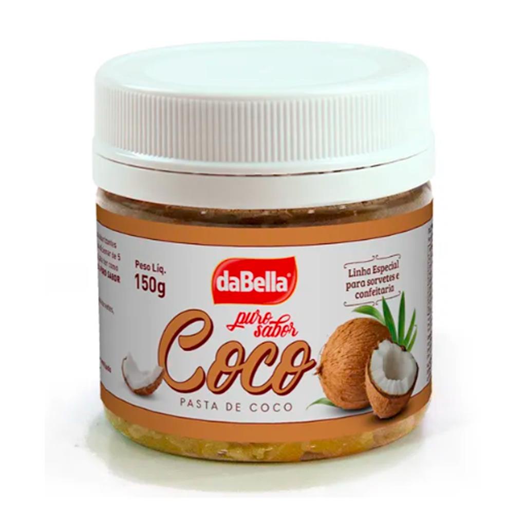 Pasta Saborizante Puro Sabor Coco daBella 150g | Shopee Brasil