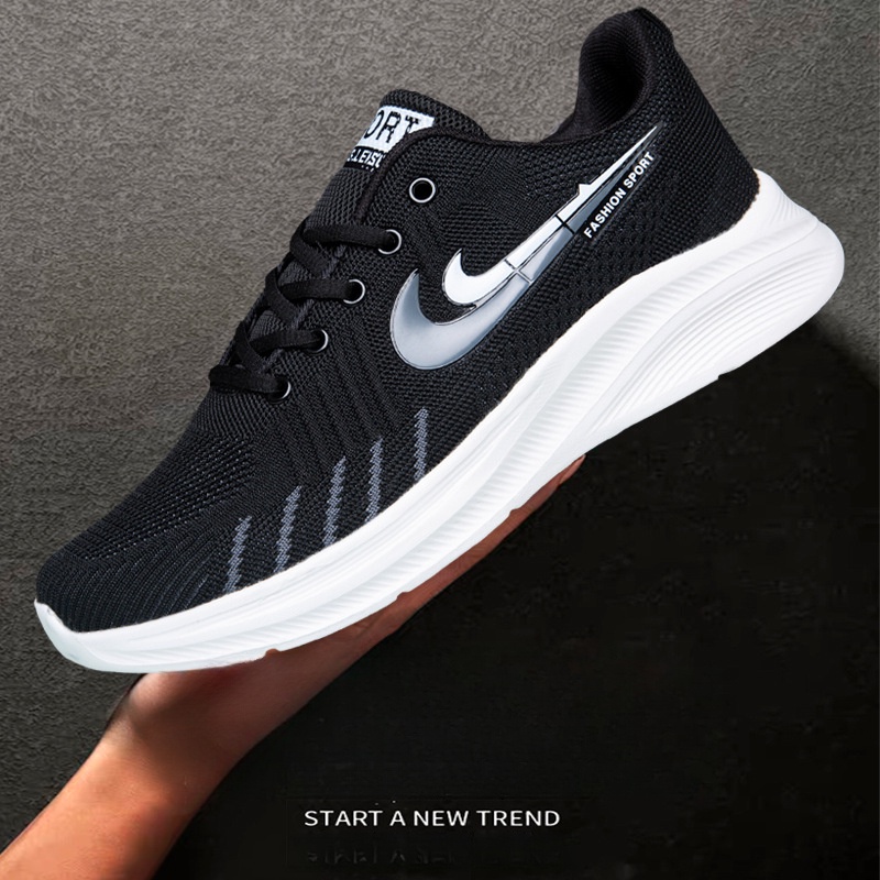 Novos Sapatos Esportivos Casuais Masculinos , Leves De Sola Macia Para ...