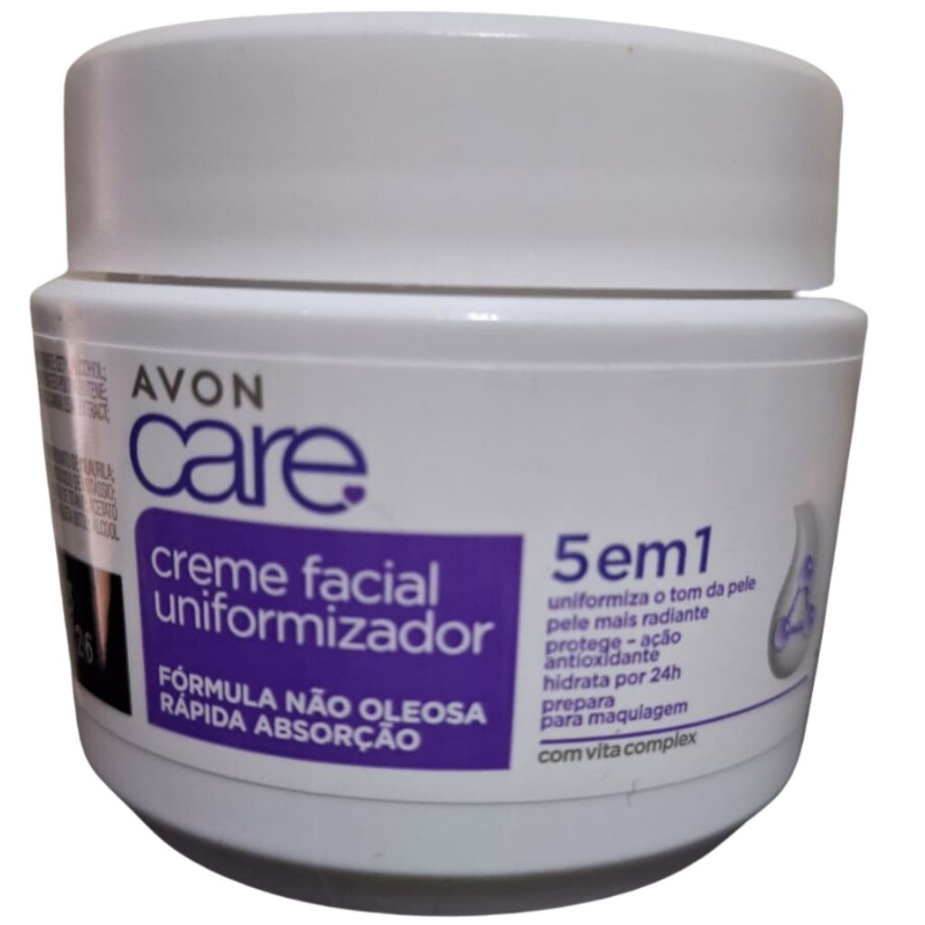 Creme Facial Avon Care Uniformizador - 100g - 5 em 1 | Shopee Brasil