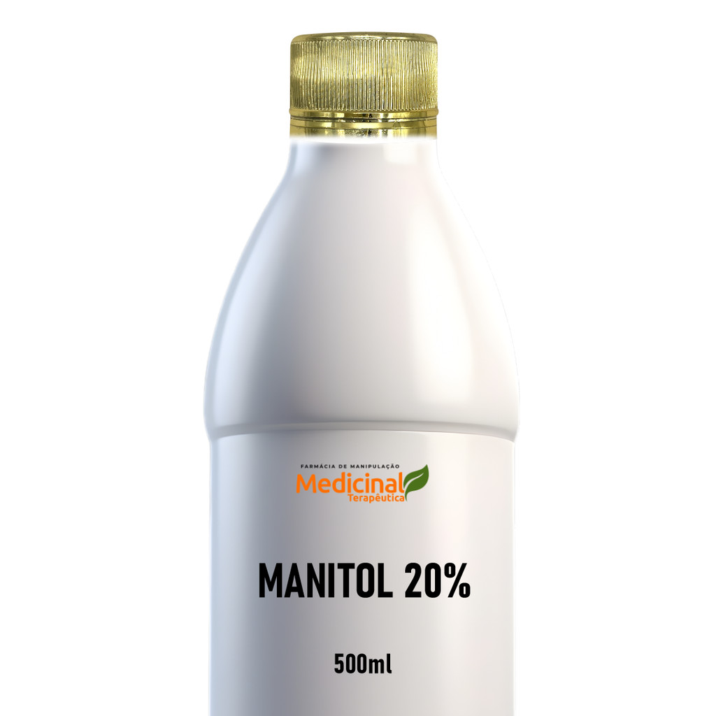 Manitol 20% 500ml | Shopee Brasil