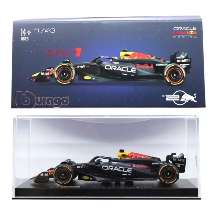 Oracle Red Bull Racing RB20 - Max Verstappen #1 - Acrílico - Formula 1 ...
