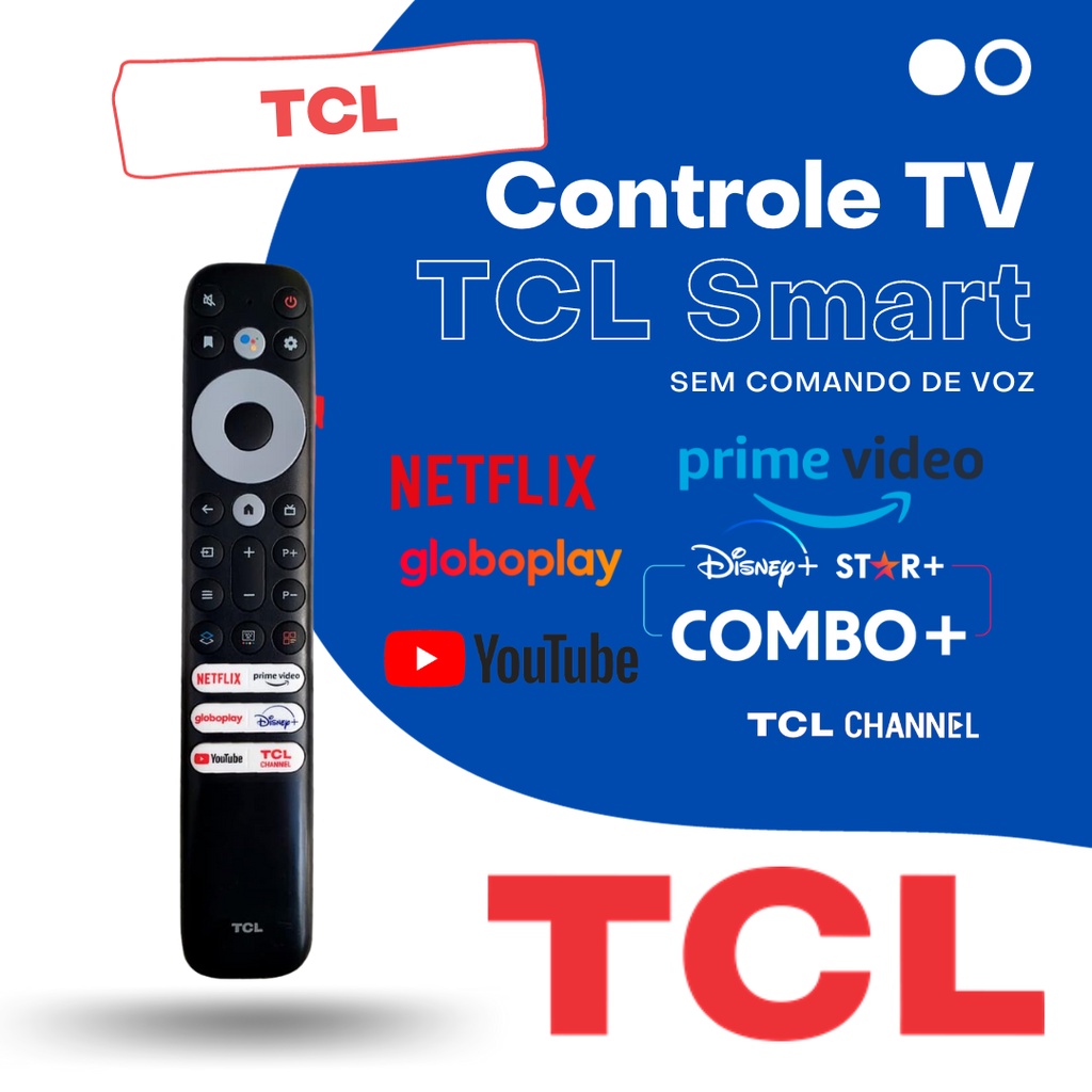 Controle Remoto Smart Tv Tcl Rc902v Fmr2 55p725 65p725 75p725 | Shopee ...