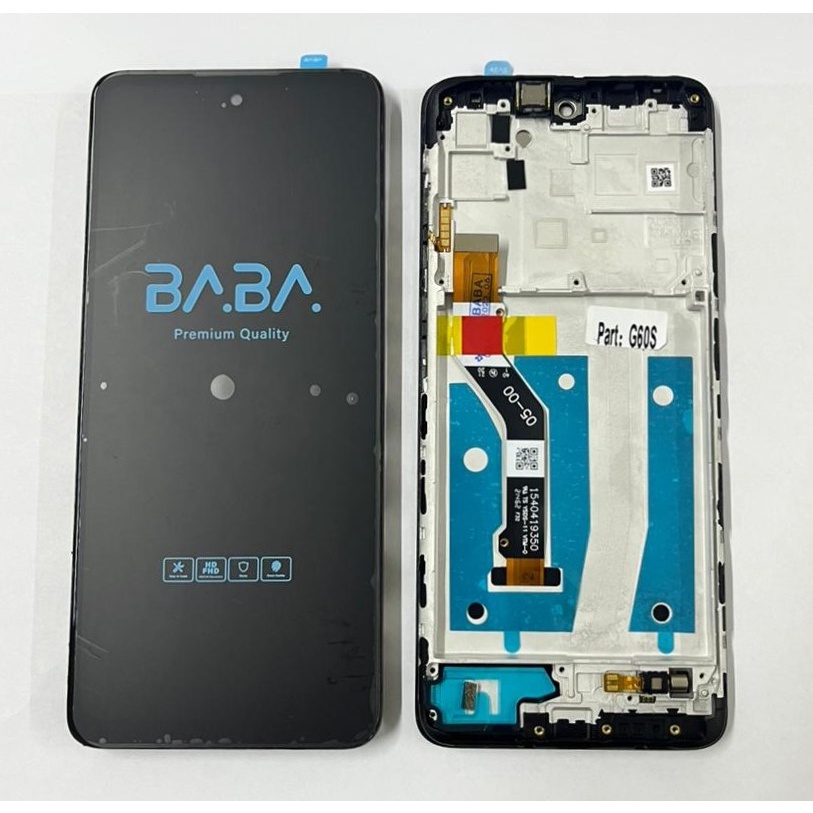 Frontal Tela Display Touch Moto G60s XT2133 Original PREMIUM Vivid Color C/ Aro, Flex Volume ...