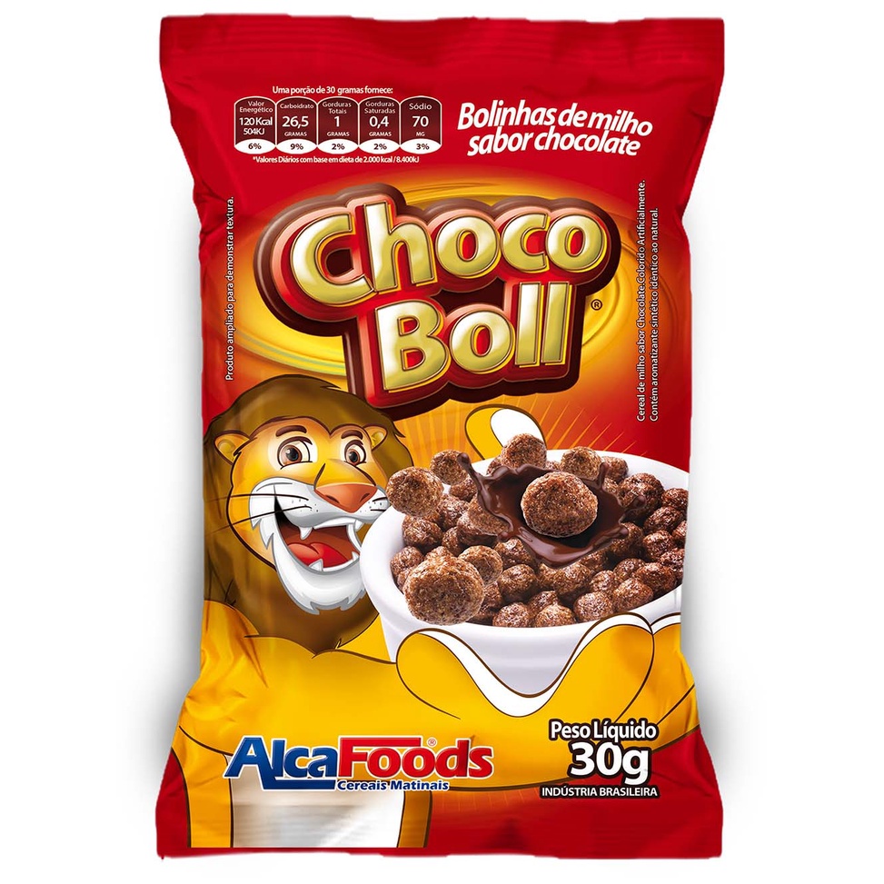 CEREAL CHOCO BOLL SACHÊ 30G | Shopee Brasil