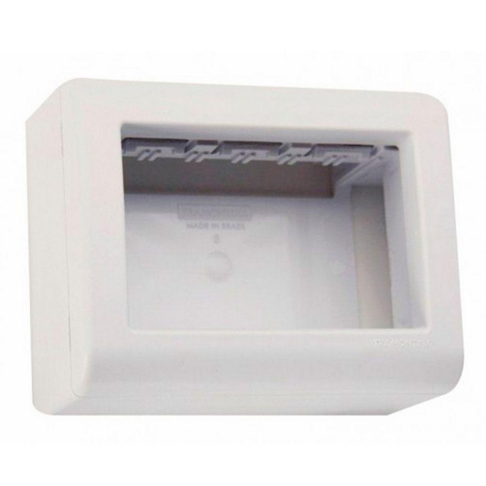 Caixa Sobrepor 3 Módulos Liz Branca - TRAMONTINA | Shopee Brasil