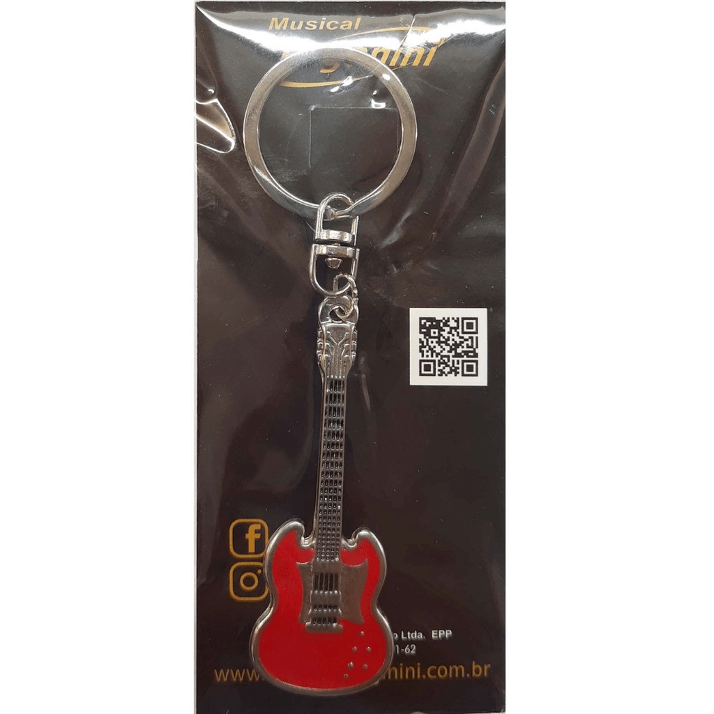 Chaveiro Musical Paganini Guitarra PCH 083 | Shopee Brasil