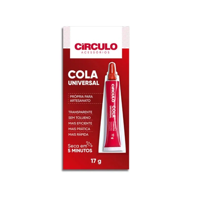 Cola Universal P/ artesanato Circulo 17g | Shopee Brasil