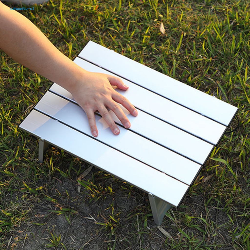 Folding Table Foldable Small Beach Portable Lightweight Aluminum ...
