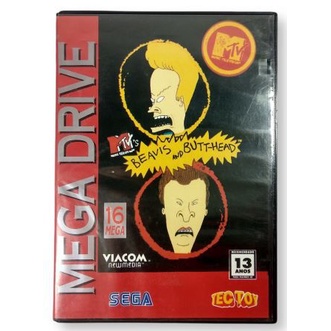 Jogo Beavis and Butt-head Original - Mega Drive | Shopee Brasil