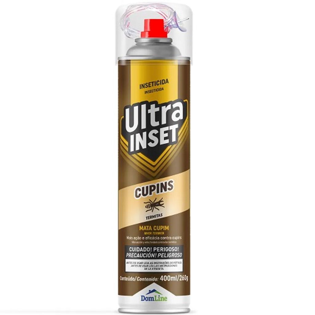 Mata Cupim Baston Aerossol 400ML Ultra Inset | Shopee Brasil