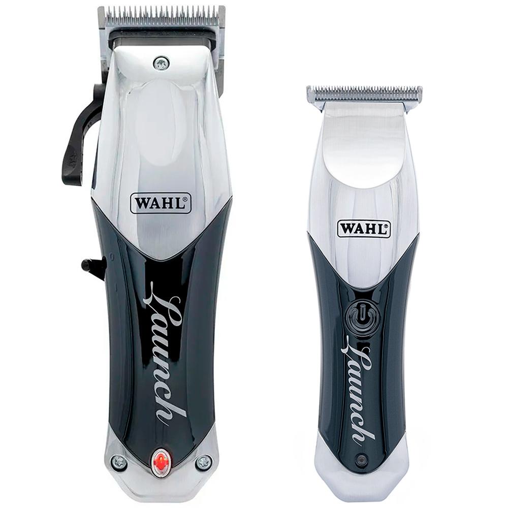Combo Wahl Launch Maquina de Corte Clipper Sem fio + Máquina de ...