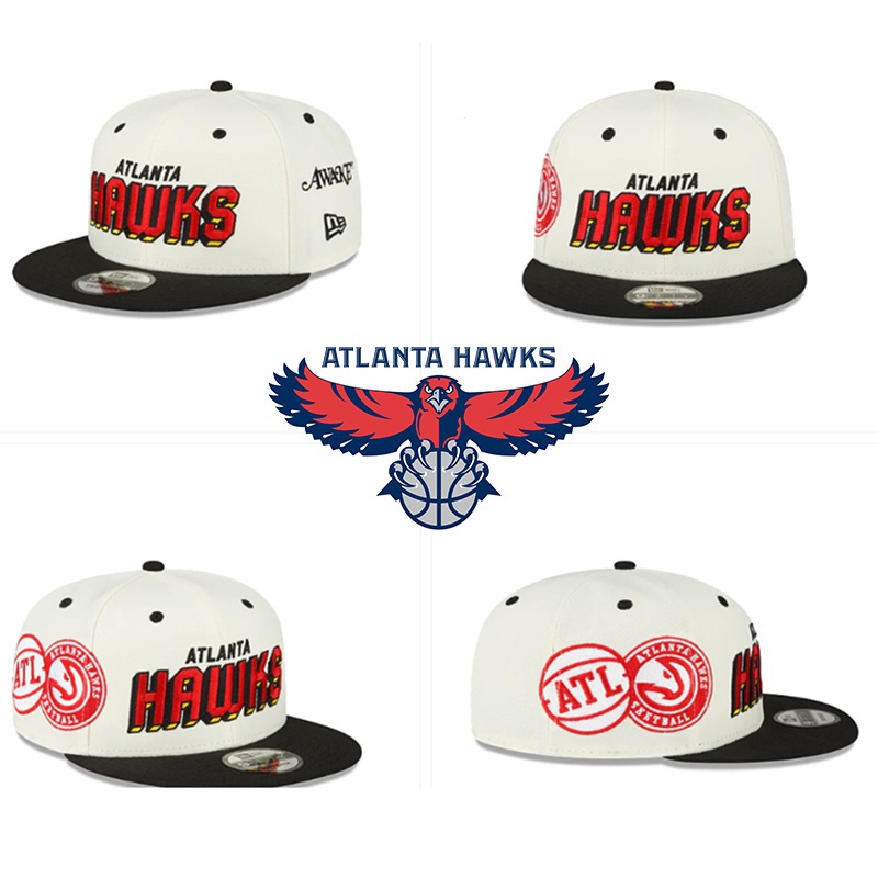 NBA Atlanta Hawks Snapback Bonés Hip Hop Boné Chapéus Lona Plain Cap ...