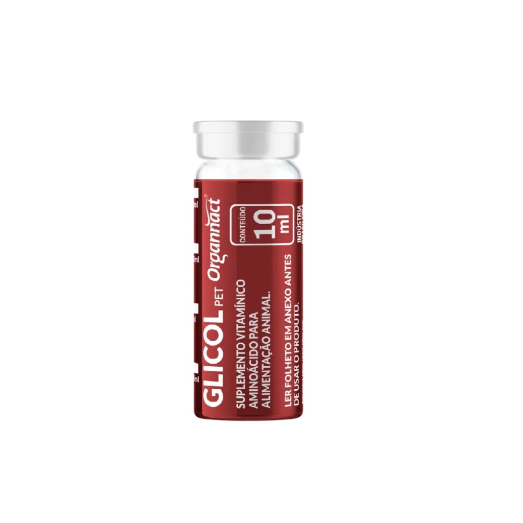 Suplemento Organnact Glicol Pet 10 Ml | Shopee Brasil