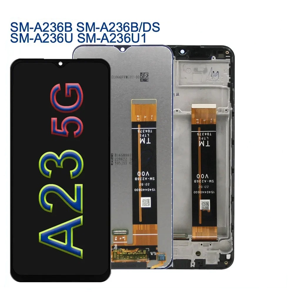Premium Tela A23 5G Frontal Touch Lcd Compativel A236 SM-A236B/DSN Com Aro Display | Shopee Brasil
