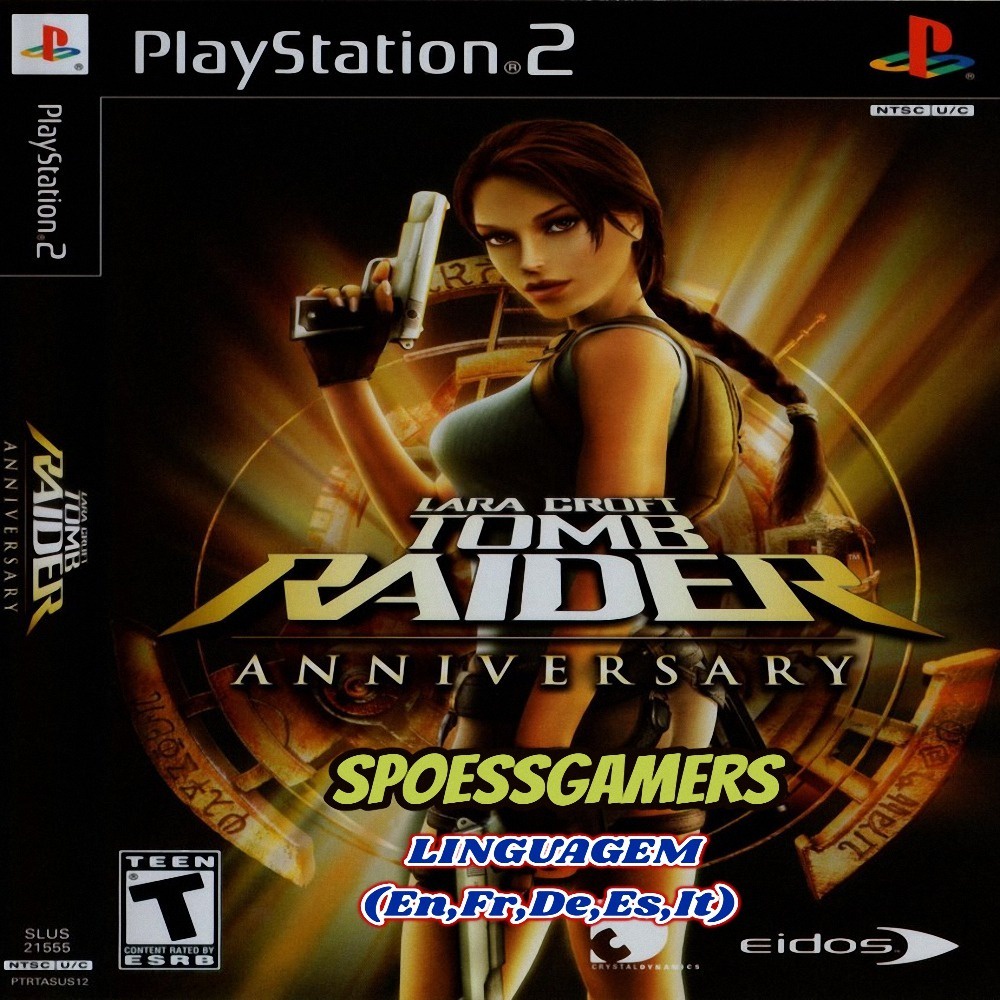 Jogo Tomb Raider Anniversary Ps2 ( Lara Croft ) Patch. | Shopee Brasil