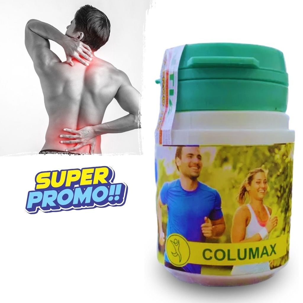 1 Pote Suplemento Natural Columax 100mg Em Cápsulas - 100% Original ...